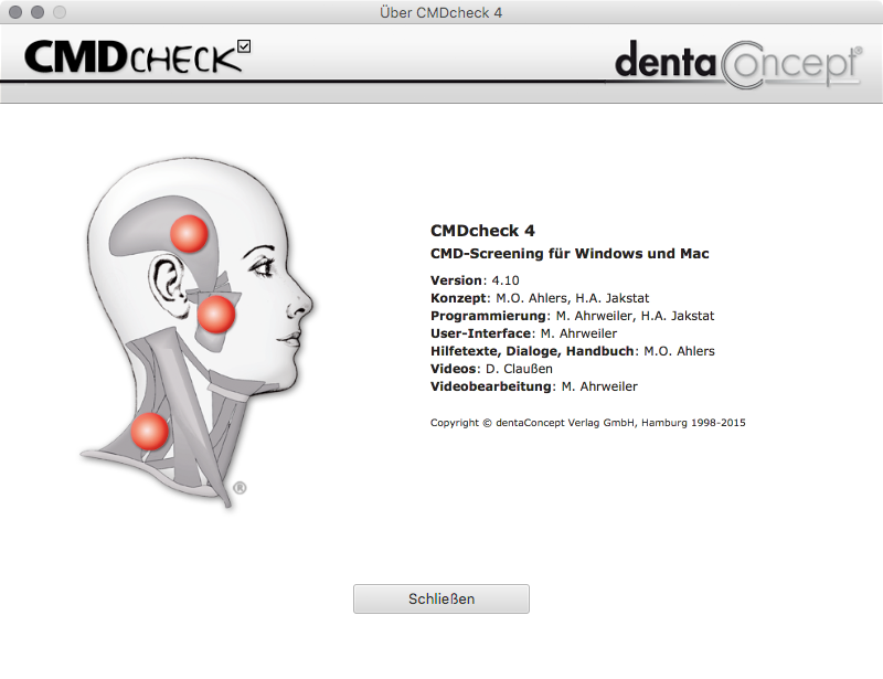 dentaConcept : Software : CMDcheck4